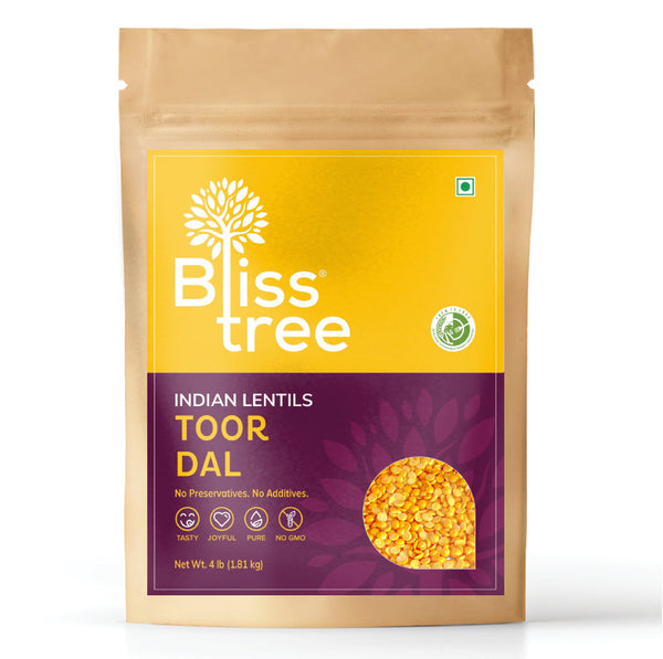 Toor Dal - 4lb - Bliss Tree Florida